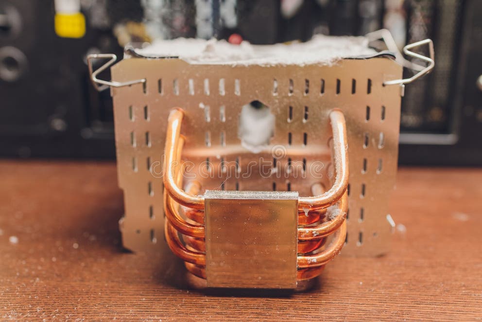 Dirty Computer Case.Dust Layer on the System Unit.Time To Clean Your ...