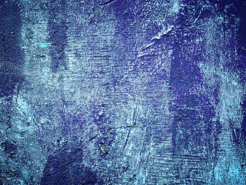 Dirty Cracked Blue Wall Texture Background Stock Photo - Image of ...