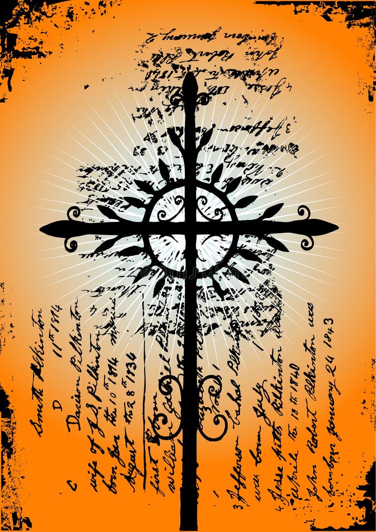 Filigree Cross Stock Illustrations – 980 Filigree Cross Stock ...