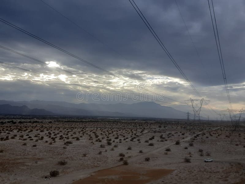 Dirty desert rain stock photo. Image of morning, line - 212980708