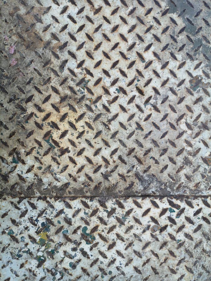 Dirty diamond plate stock image. Image of aluminum, textured - 17470619
