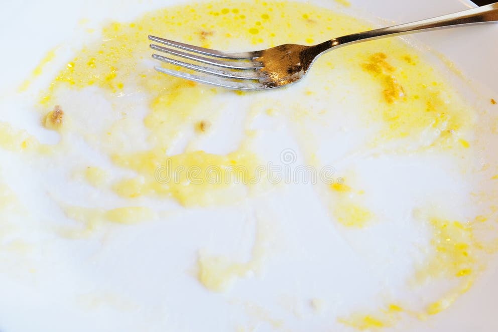 A dirty dishes stock photo. Image of supper, finished - 89792796