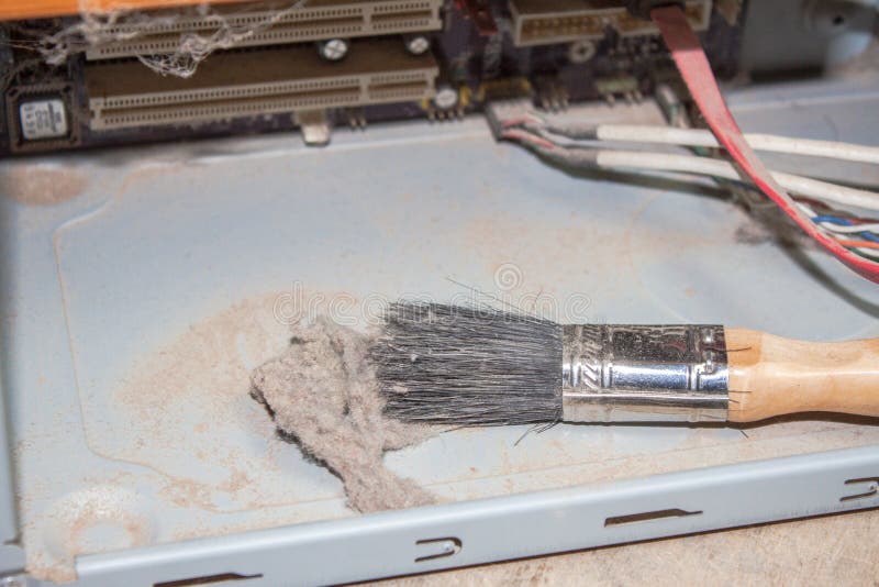 Dirty dusty computer stock photo. Image of component - 27854204