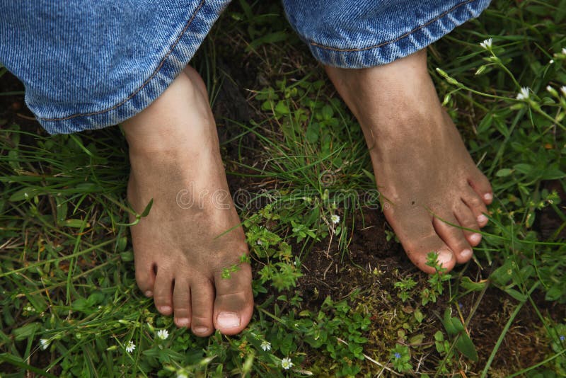 Dirty Feet stock photo. Image of toenail, feet, outside - 9858798