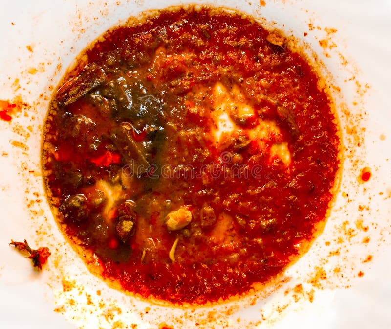 Dirty food plate stock image. Image of food, feeding, unhygienic - 3861103