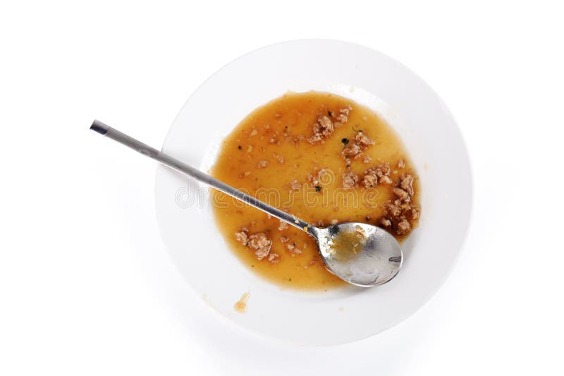 Dirty food plate stock image. Image of food, feeding, unhygienic - 3861103