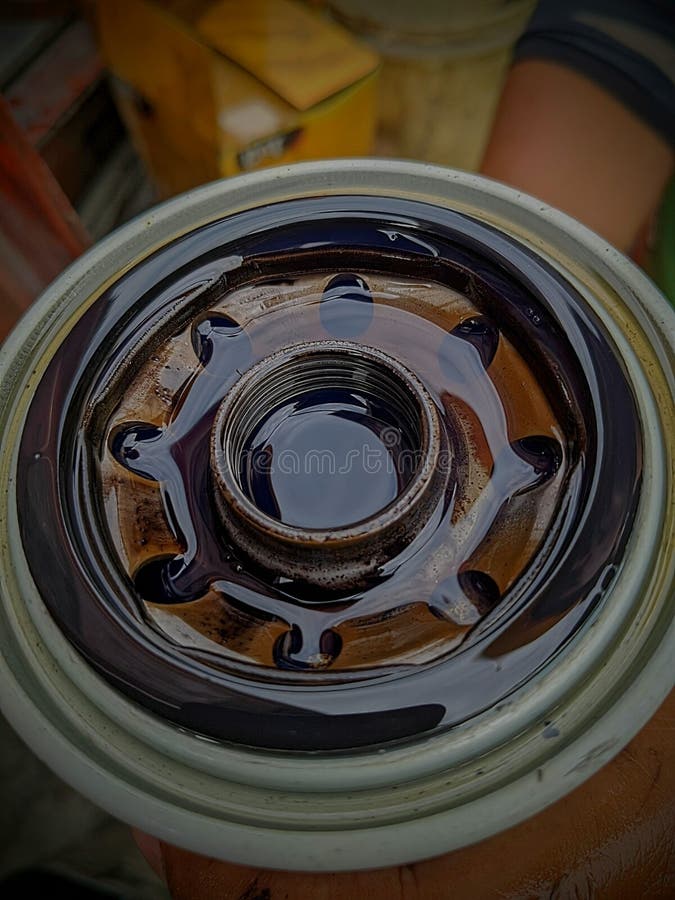 Dirty Fuel at Engine Fuel Filter Stock Photo - Image of fuel, filter ...