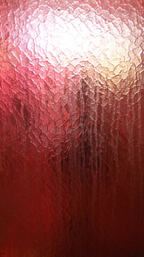 Dirty Red Old Pattern Glass Stock Image - Image of abstract, light ...