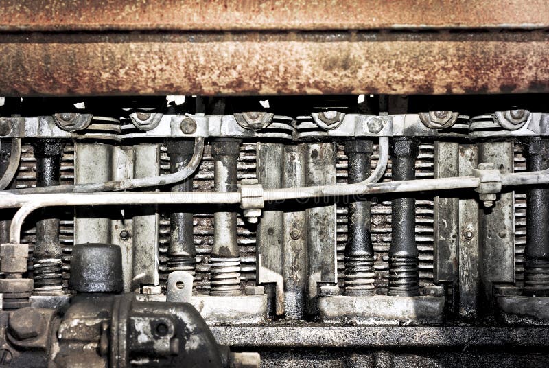 Greasy Engine stock photo. Image of dirty, machinery, motor - 8366678