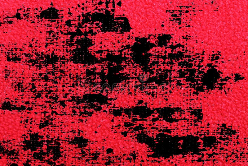 Grunge Fabric Red Colored Texture or Background Stock Illustration ...