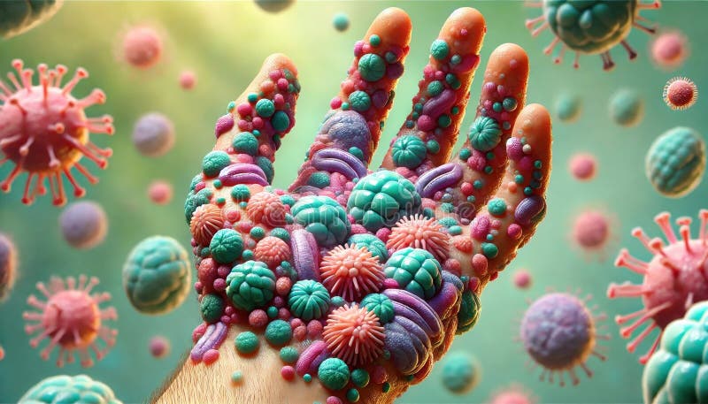 Ugly Pathogenic Microbes Stock Illustrations – 7 Ugly Pathogenic ...