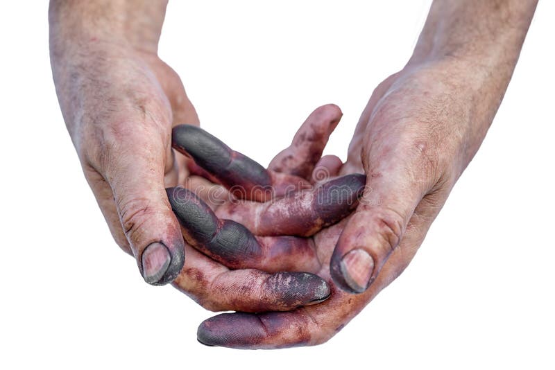 Dirty hands stock image. Image of obsolete, endurance - 76788027