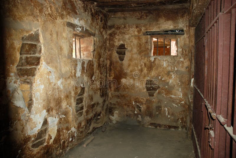 Dirty jail cell stock photo. Image of coop, prison, brickwalls - 3773746