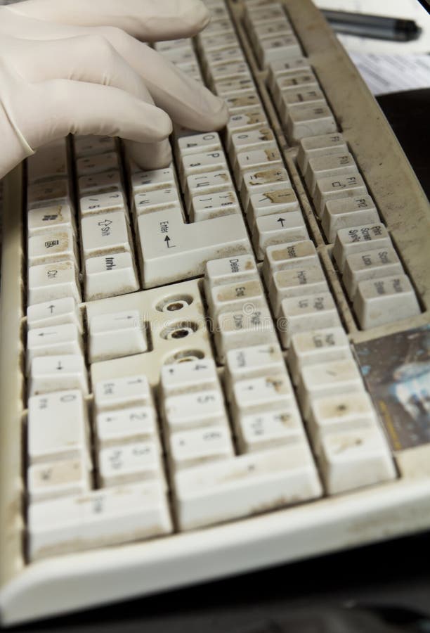 Dirty keyboard stock photo. Image of dirty, nylon, disgusting - 27748698