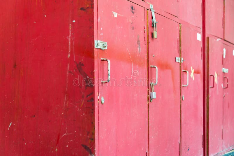 Dirty Locker in soft light stock photo. Image of green - 81222088