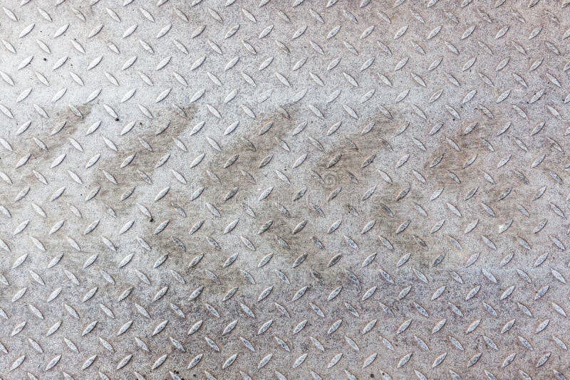 Dirty Metal Pattern and Tyre Tracks Stock Image - Image of floor, metal ...