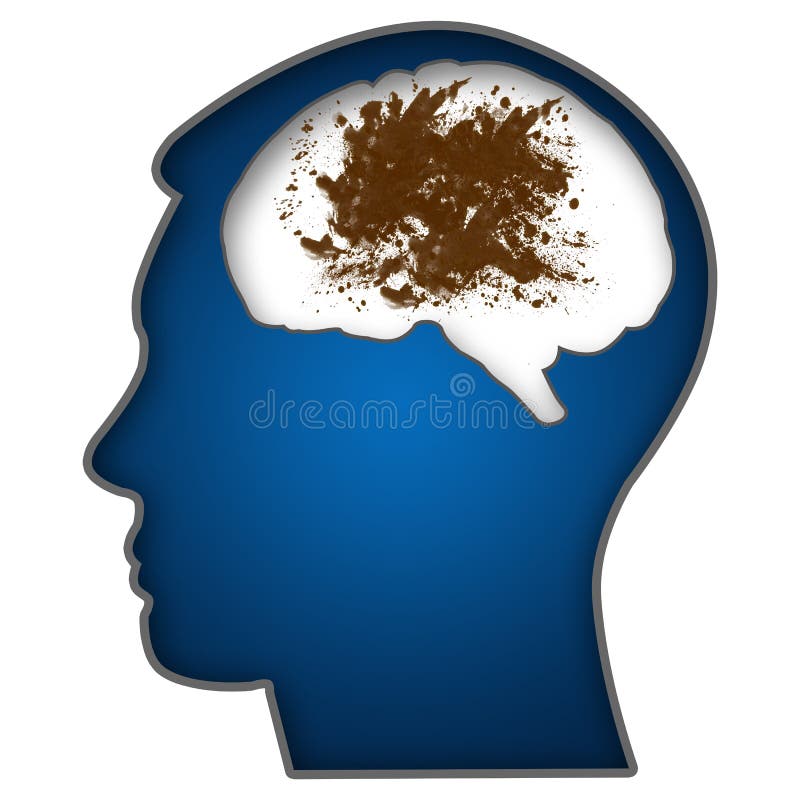 Dirty Mind stock illustration. Illustration of dumb, dirt - 35169175