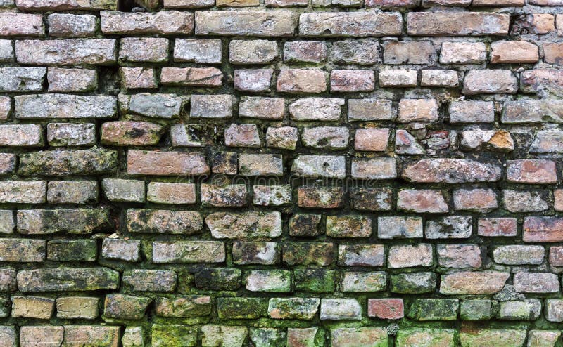 Dirty Old Brick Wall Background Stock Photo - Image of brick, dirty ...