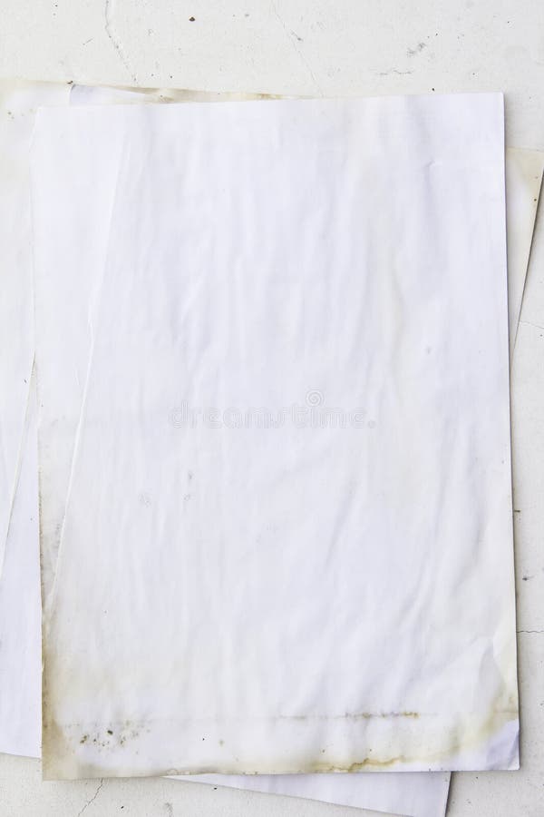 A dirty old paper stock photo. Image of graphic, messy - 27750730