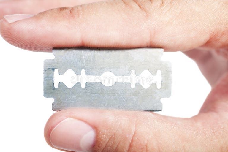 1,088 Hand Holding Razor Blade Stock Photos - Free & Royalty-Free Stock ...