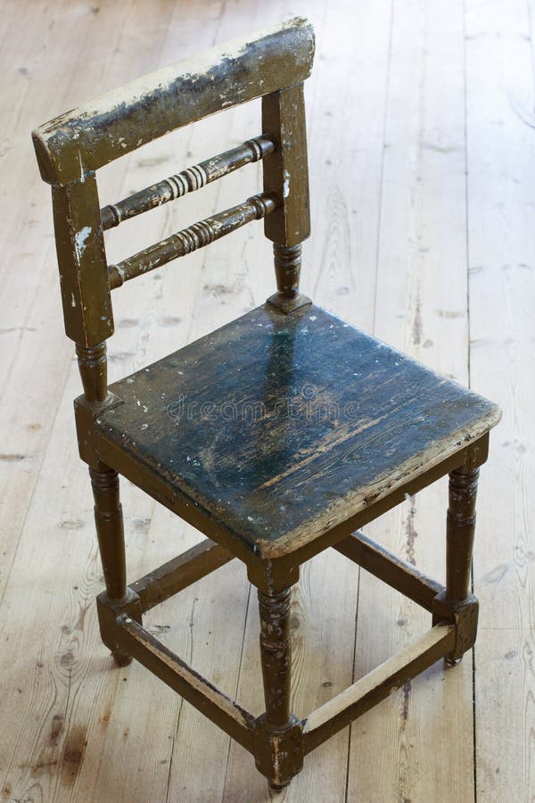 Dirty old wooden chair stock image. Image of vintage - 46853329