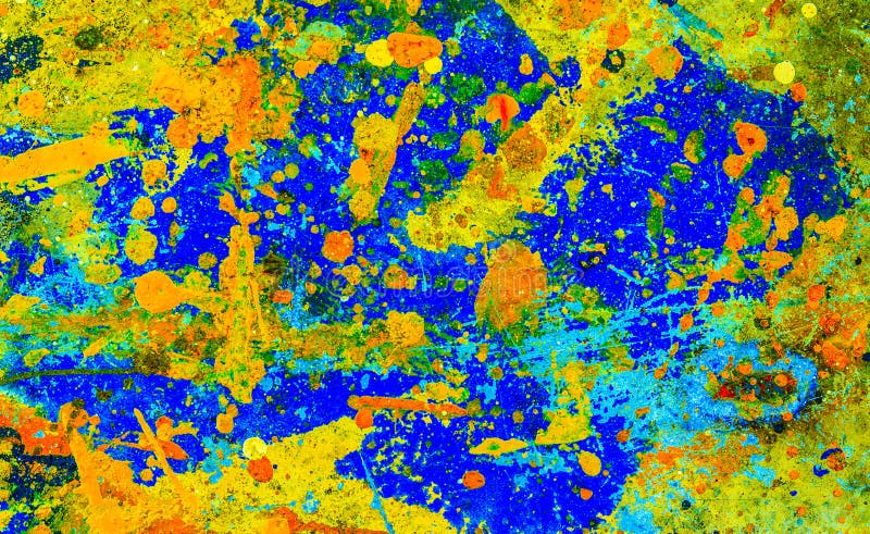 Paint mess stock image. Image of rainbow, vivid, artwork - 6432473