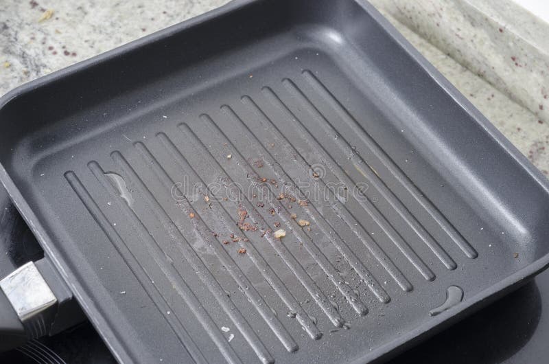 Dirty pan. stock image. Image of clean, shabby, dirt - 59943773