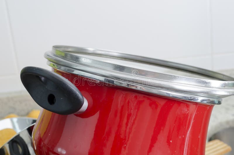 Dirty pan and pots. stock image. Image of dish, clean - 59943153