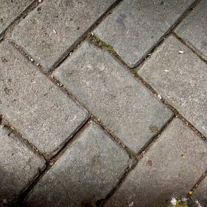 Dirty Paving Block on the Street. Stock Photo - Image of pavingblock ...