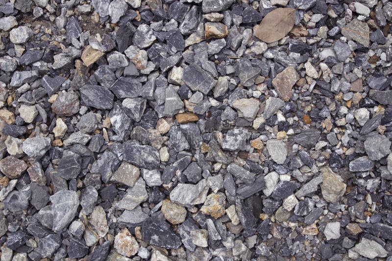 Dirty Pebble Stone Texture Background on the Ground Stock Image - Image ...