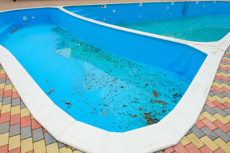 Dirty Pool at the Hotel Outdoor Stock Image - Image of reflection ...