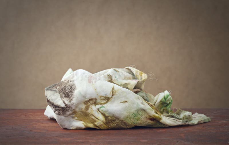 Dirty rag stock image. Image of wood, tool, wooden, dusty - 24723975