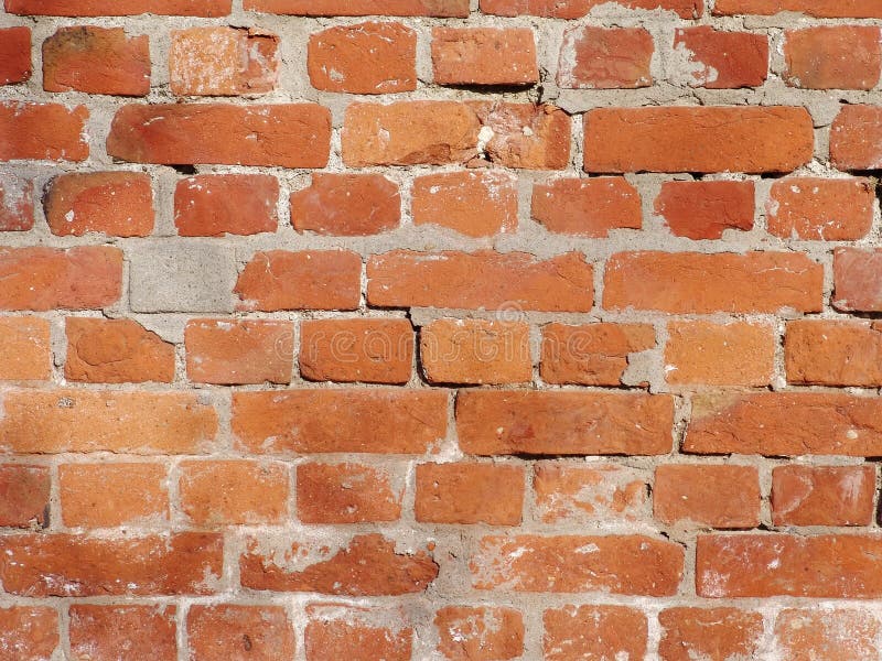 Dirty Red Brick Background 1 Stock Image - Image of coat, abstract: 819847