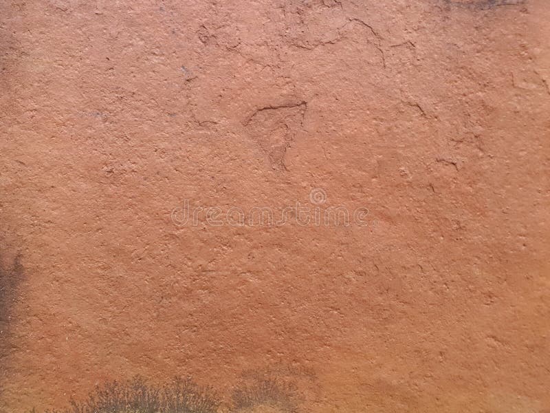 Dirty red concrete wall stock photo. Image of texture - 266202472