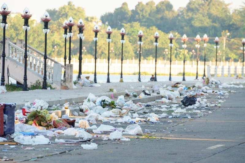 Dirty road stock image. Image of dirty, industry, recycle - 81423287