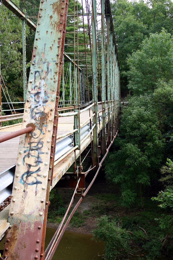 Dirty rusty bridge stock photo. Image of aged, rundown - 1277714
