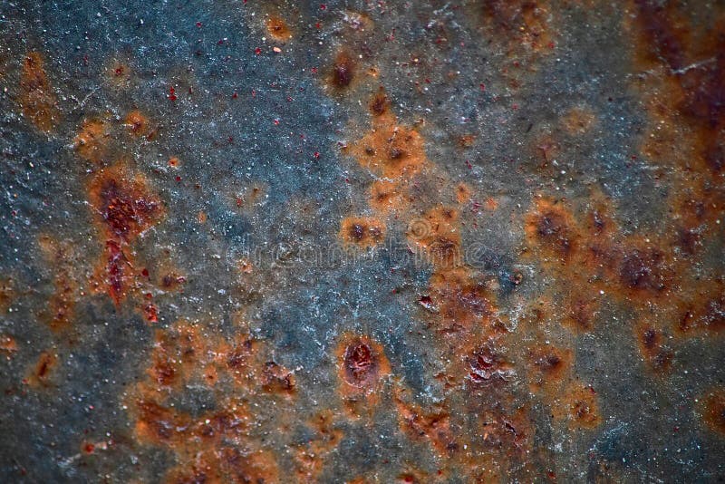 Dirty Rusty Scratched Metal Texture Stock Photo - Image of heavy ...
