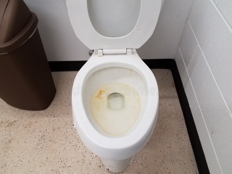 Dirty toilet stock photo. Image of tile, white, unhygienic - 13238504