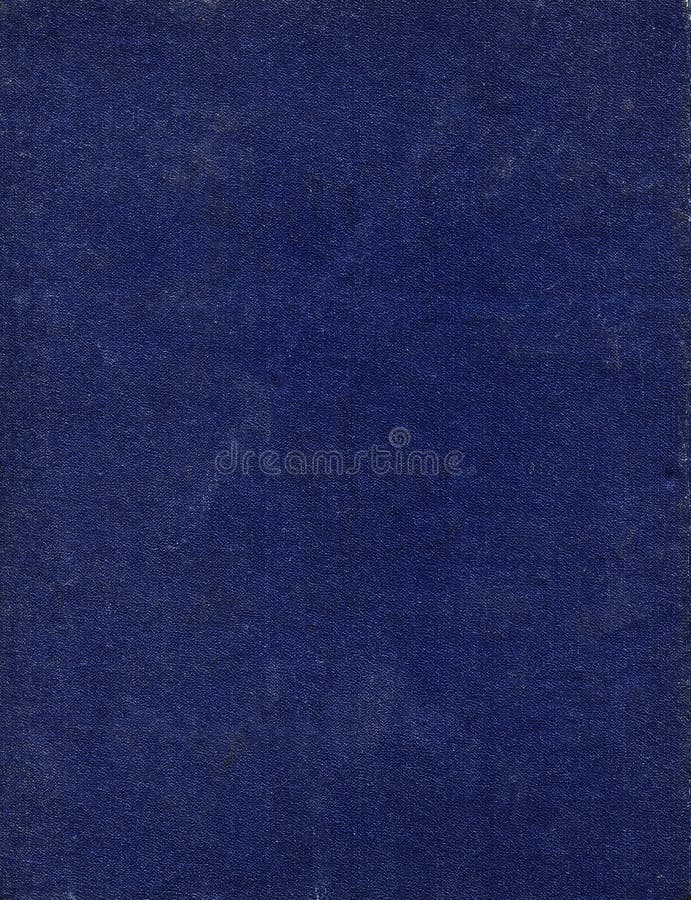 The Dirty and Scratched Old Dark Blue Book Cover. Background Stock ...