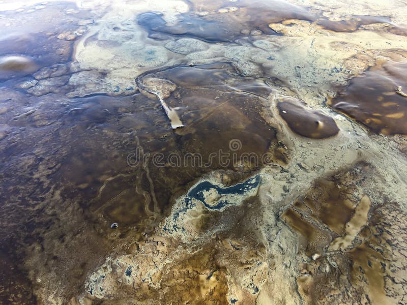 Dirty Sea, Pollution of Environment Concept Stock Image - Image of ...