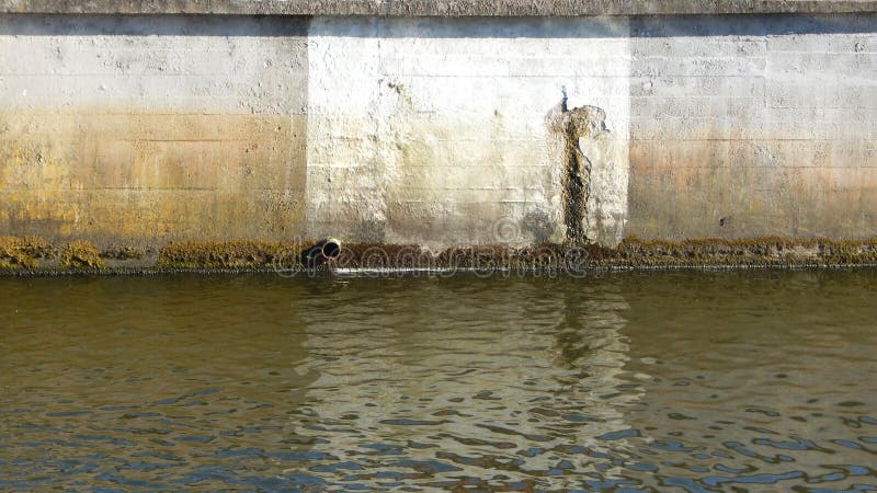 Dirty sewer in the city stock image. Image of municipal - 84376543