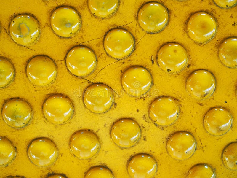 Dirty Shiny Yellow Dot Button Pattern Background, Close Up Stock Image ...