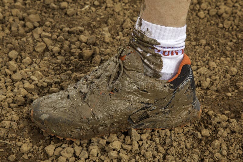 Dirty shoe stock photo. Image of soil, mire, unclean - 93073490