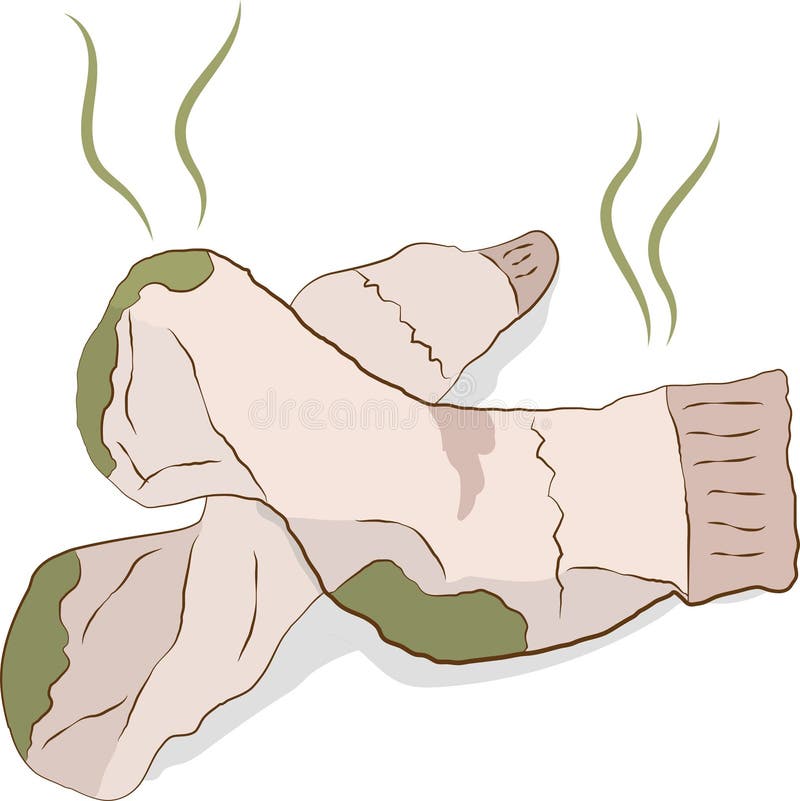 Smelly Sock Clipart Image