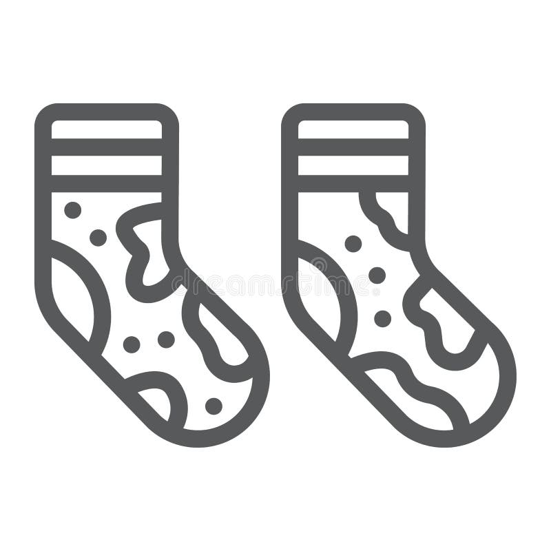Smelly Sock Clipart Image