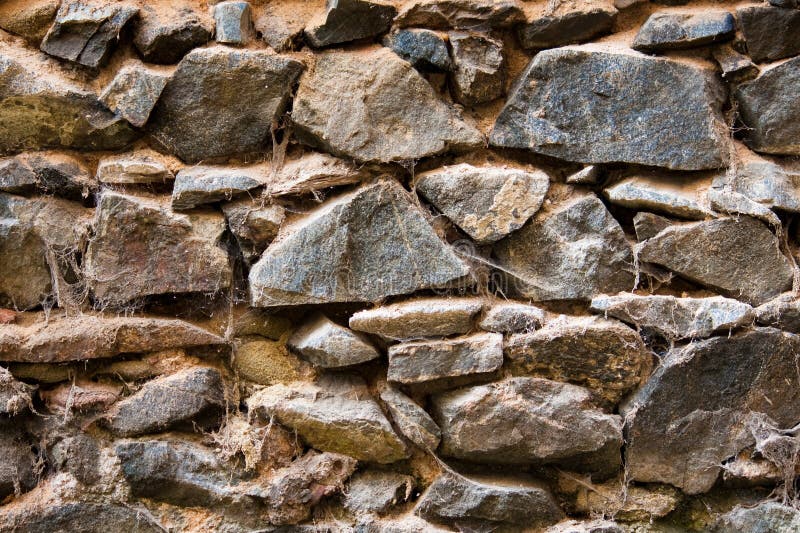 Dirty stone wall with old stock image. Image of material - 12478379