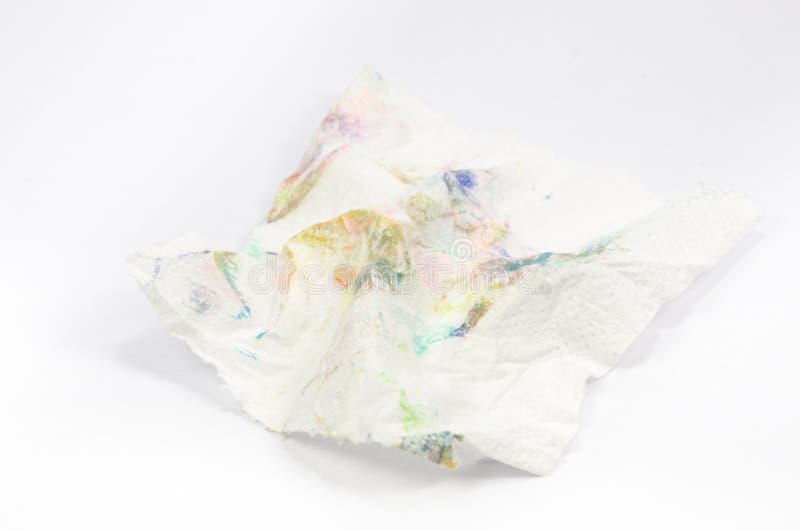 Dirty Tissue stock photo. Image of longer, tissue, used - 343691668