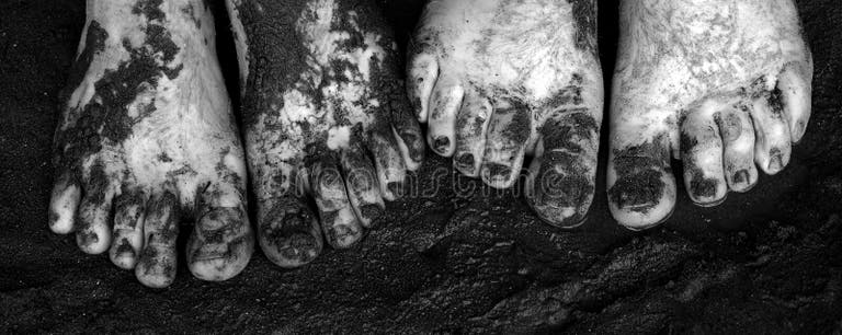 Dirty toes stock image. Image of ugly, hairy, toes, stinky - 679583