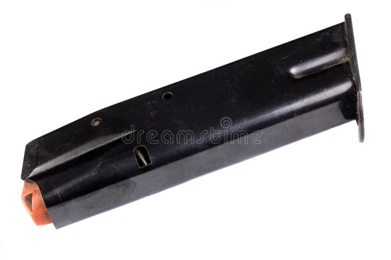 Dirty Used Magazine for 9mm Semi Auto Stock Photo - Image of semi ...