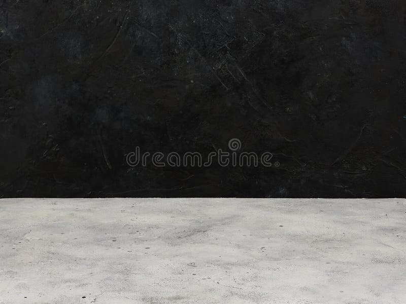 Dirty Vintage Interior. from a Light Base and a Dark Wall Stock Image ...